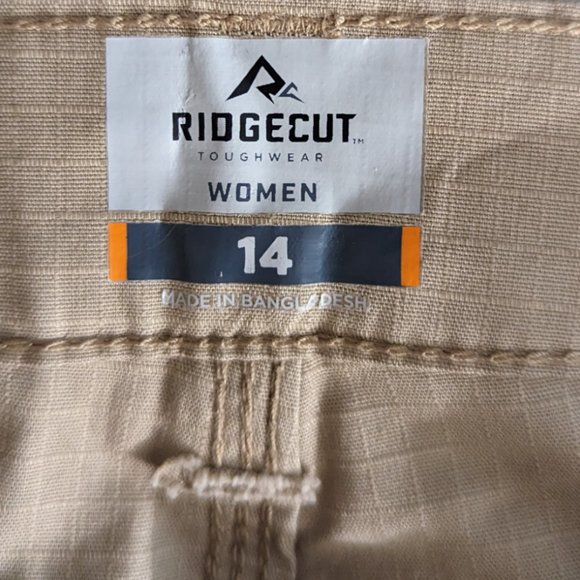 Ridgecut | Pants & Jumpsuits | Womens Nwt Ridgecut Toughwear Ultra Work Pant Cornstalk Size 4 ...